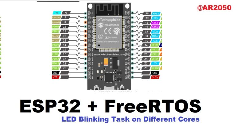 Best way to use FreeRTOS with ESP32? – FAQ About Electronics
