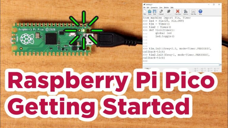 How to use a Raspberry Pi Pico with MicroPython? – FAQ About Electronics